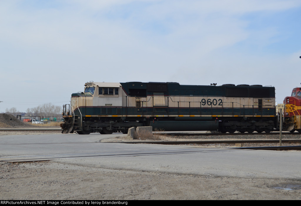 BNSF 9602 at santa fe jct